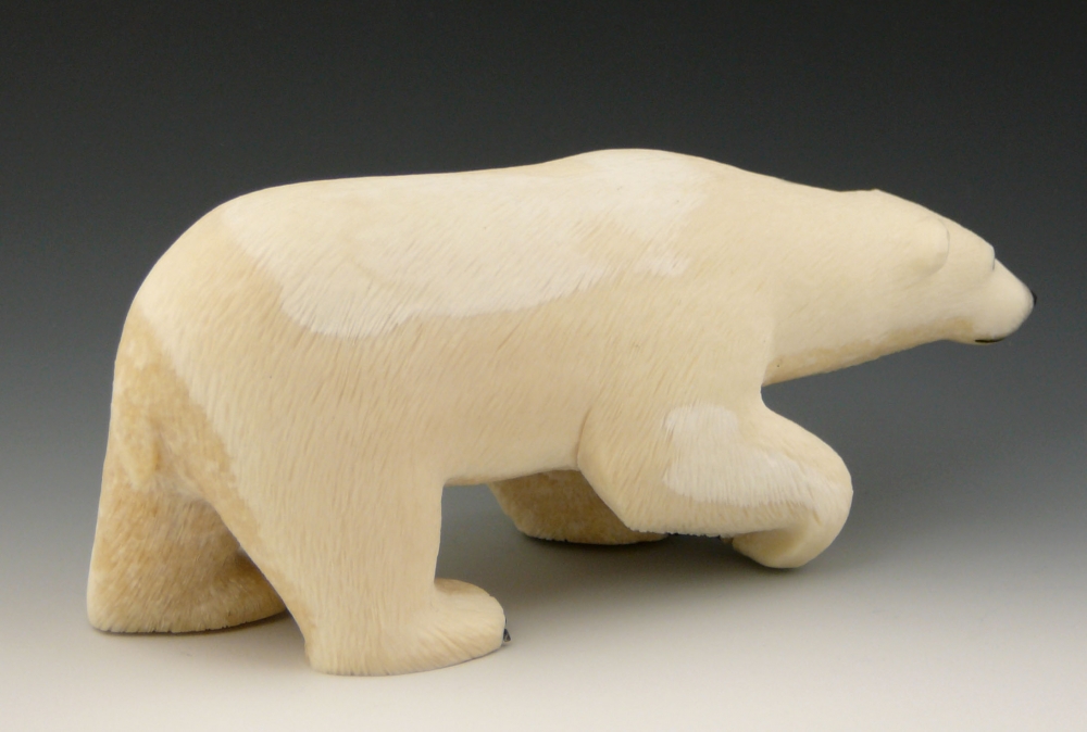 Walking Polar Bear - Miller Kingeekuk | Maruskiya's of Nome Alaska ...