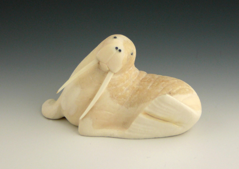 Walrus - Andrew Rookok | Maruskiya's of Nome Alaska Native Art