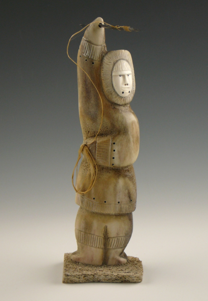 Walrus Hunter - Ricky Kuzuguk | Maruskiya's of Nome Alaska Native Art