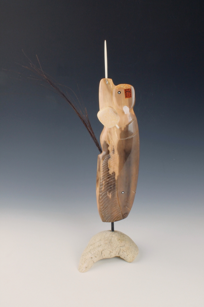 Whale Shaman - Jerome Saclamana | Maruskiya's of Nome Alaska Native Art