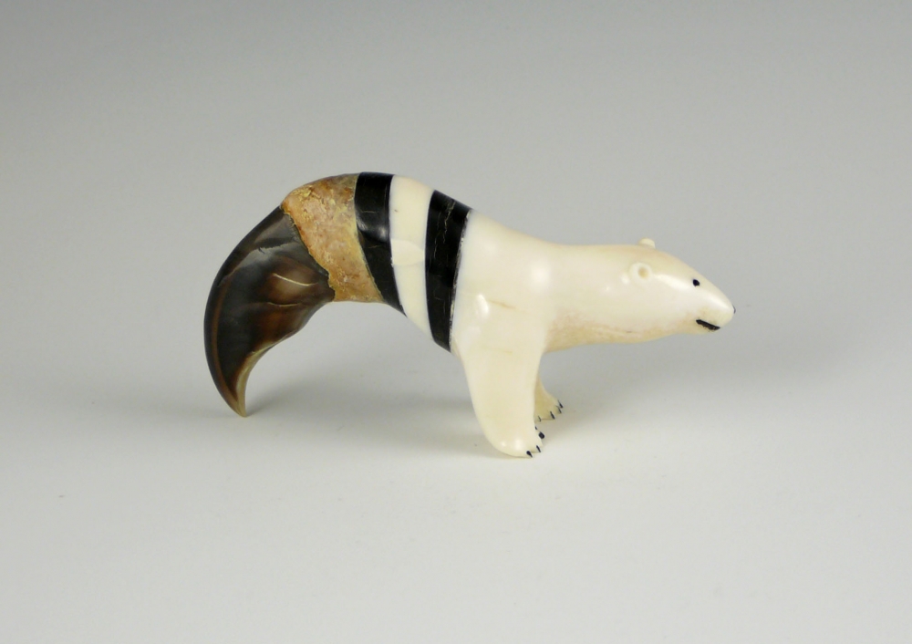 Polar Bear with Polar Bear Claw Tip - Tony Pelowook | Maruskiya's of ...