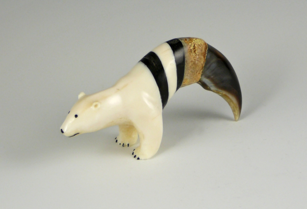 Polar Bear with Polar Bear Claw Tip - Tony Pelowook | Maruskiya's of ...