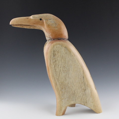 Raven Statue - Chis Aningayou | Maruskiya's of Nome Alaska Native Art